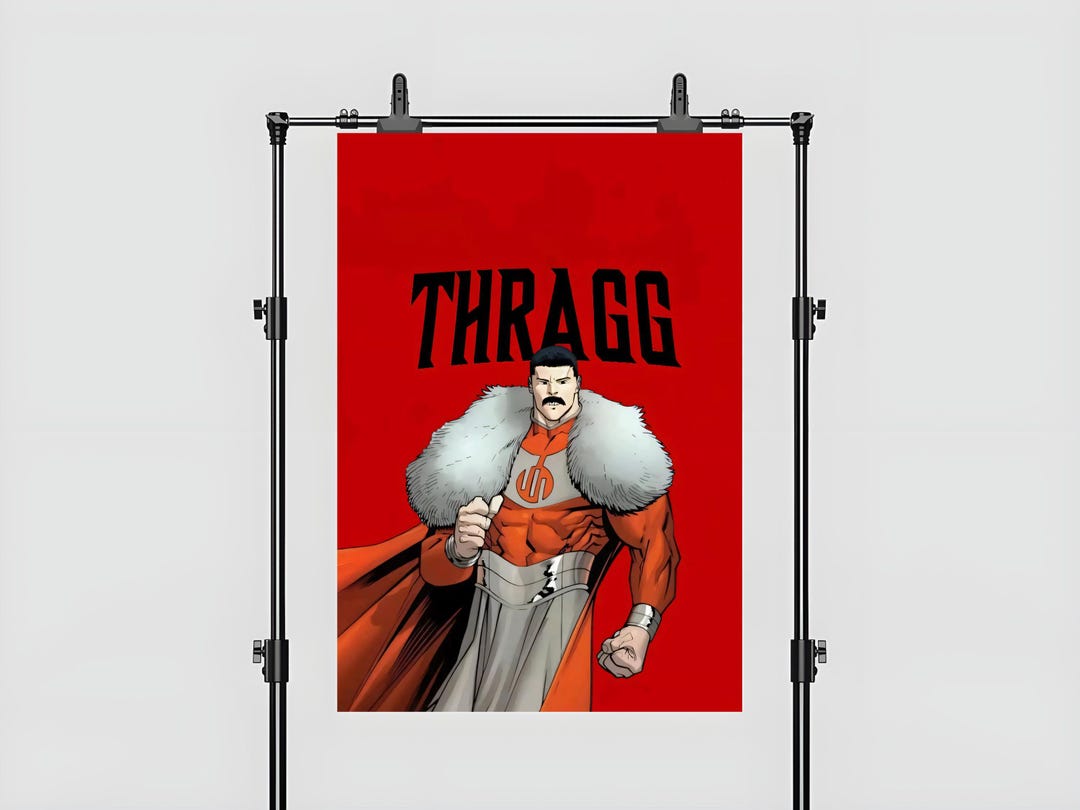 Invincible Poster, Mark Omni Man Poster, Anime Poster, Printable Wall ...