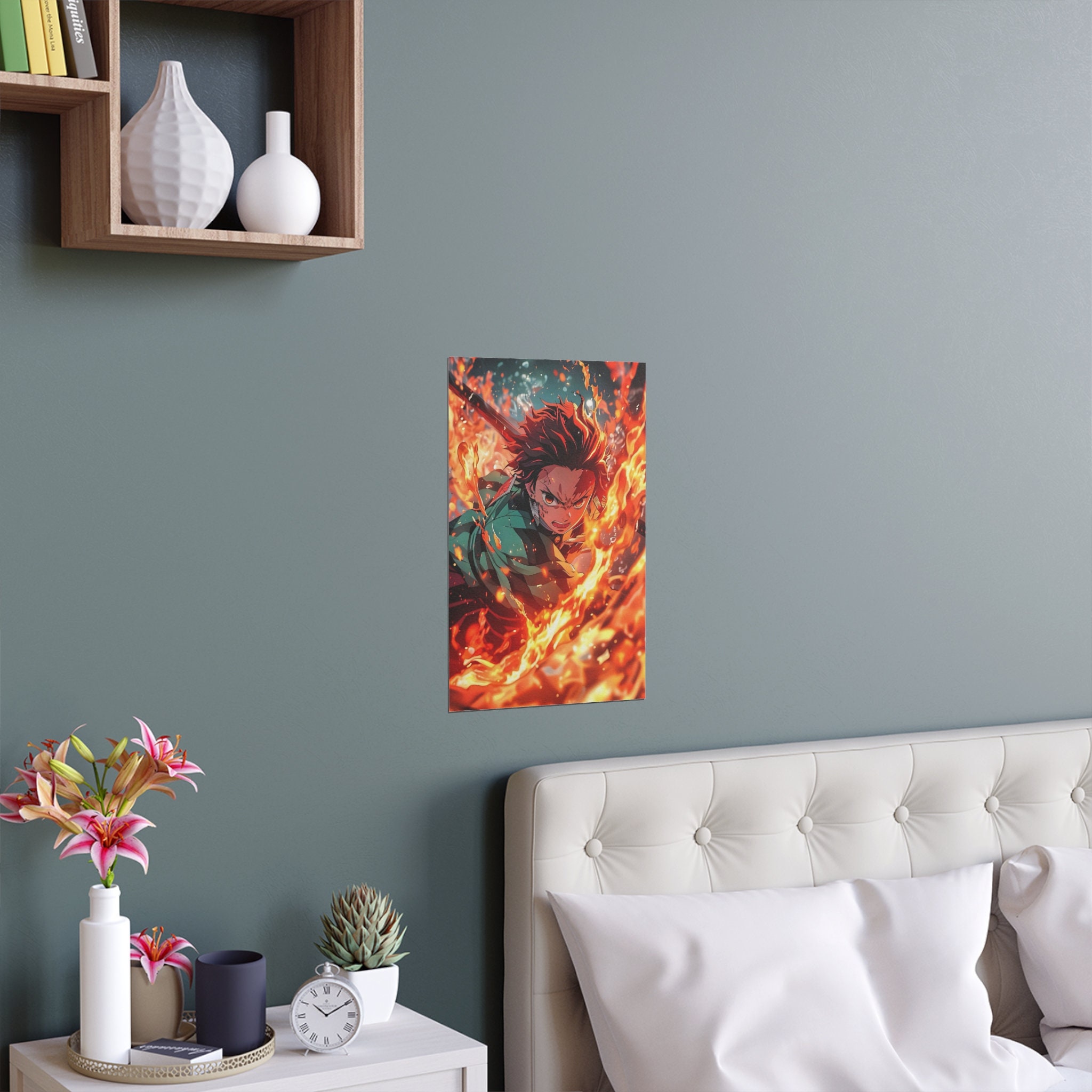Demon Slayer Anime Tanjiro Poster | Tanjiro Wall Art | Tanjiro Poster ...