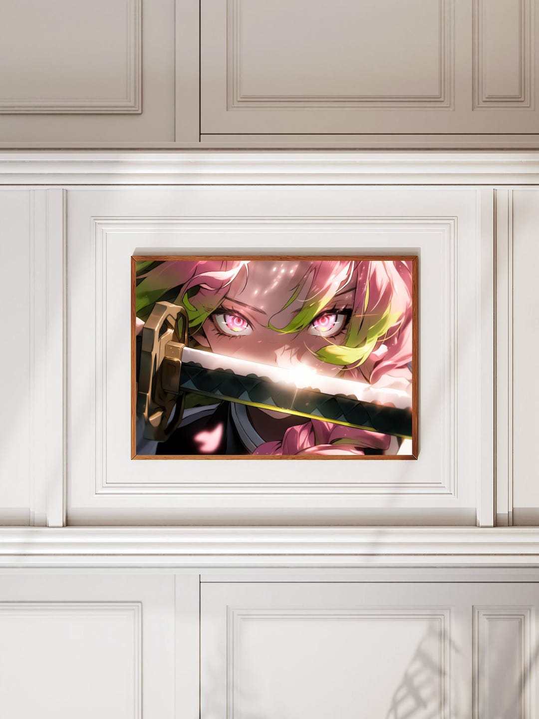 Demon Slayer Digital Poster, Mitsuri, Anime Poster, Printable Wall Art ...