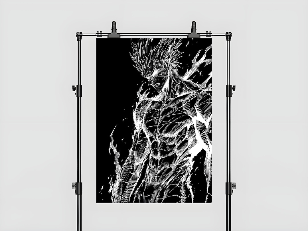 One Punch Man Anime Garou Poster One Punch Man Anime Decor Anime Poster ...