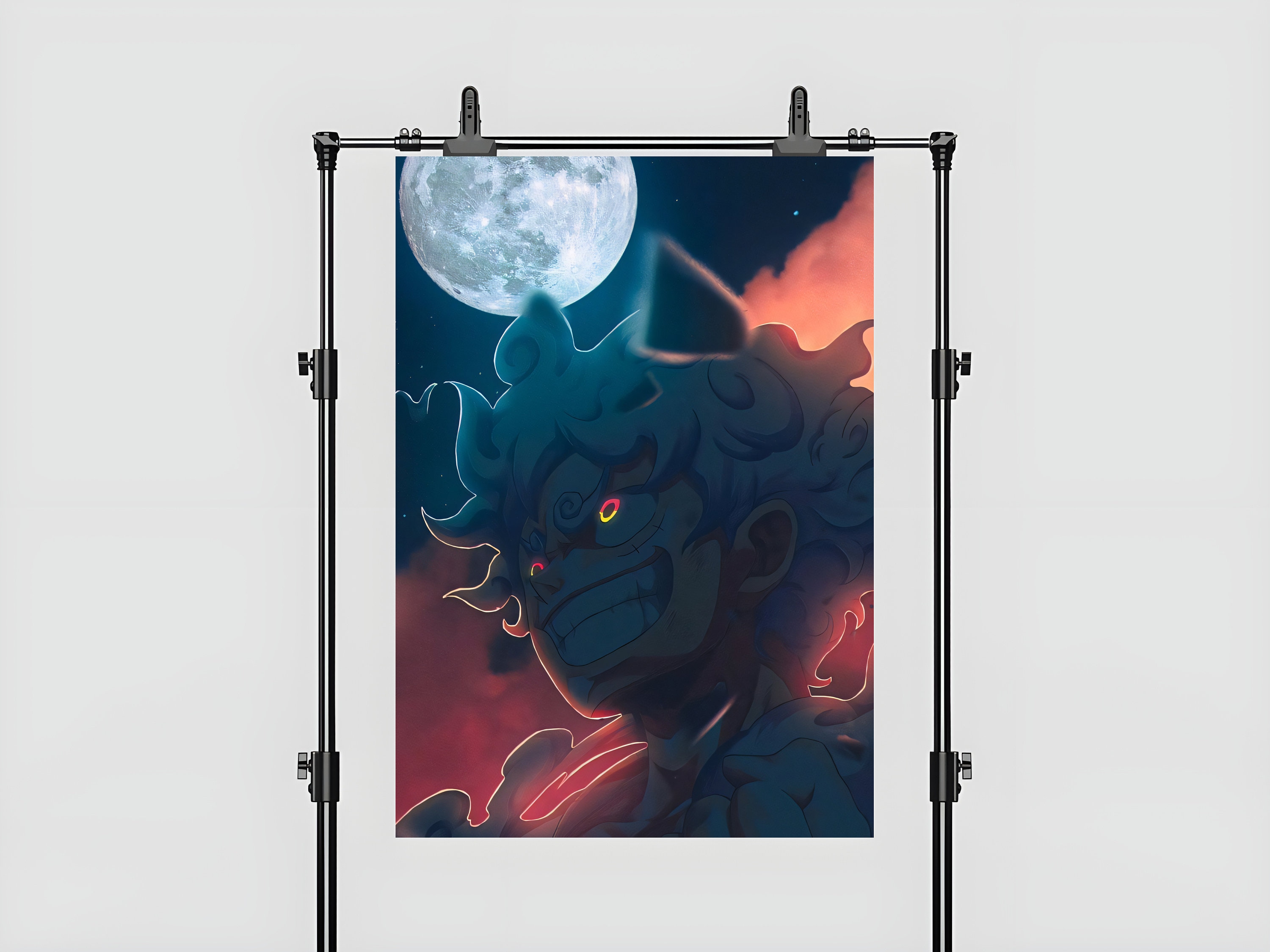 One Piece Anime Luffy Poster One Piece Poster Luffy Poster High Quality ...