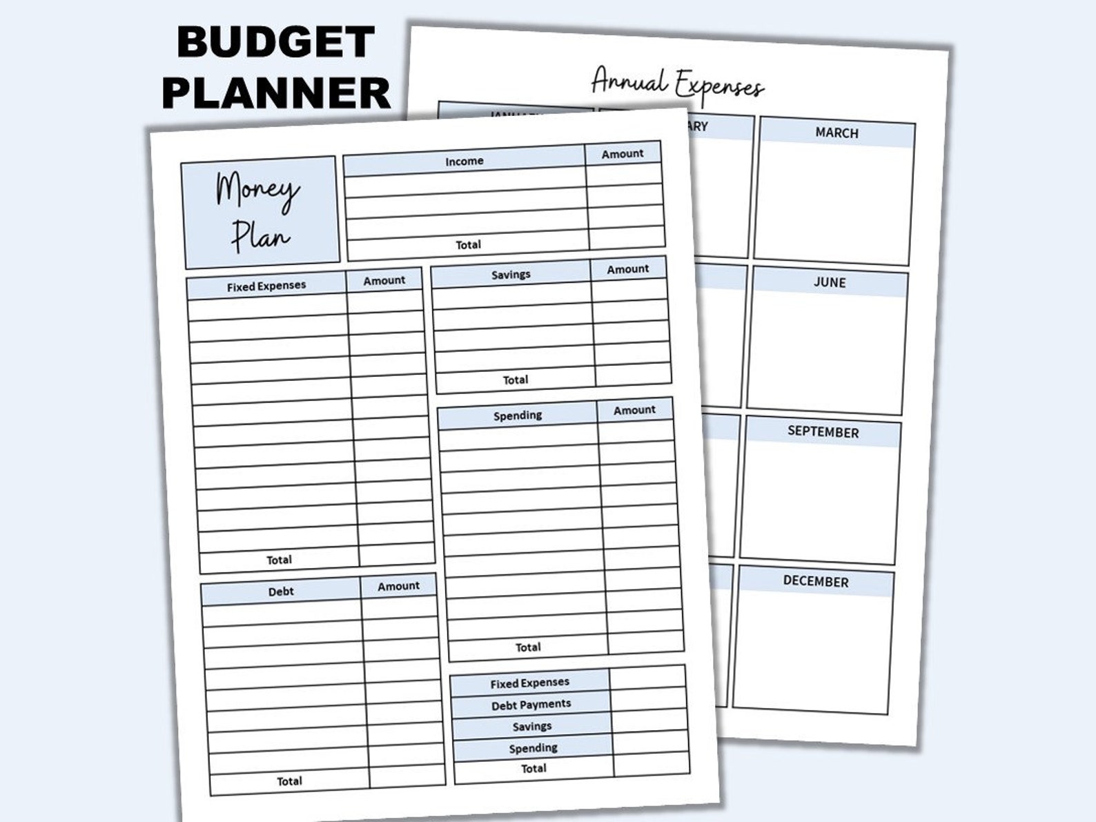Paycheck Budget Planner, Printable, Money Plan, Financial Planner ...