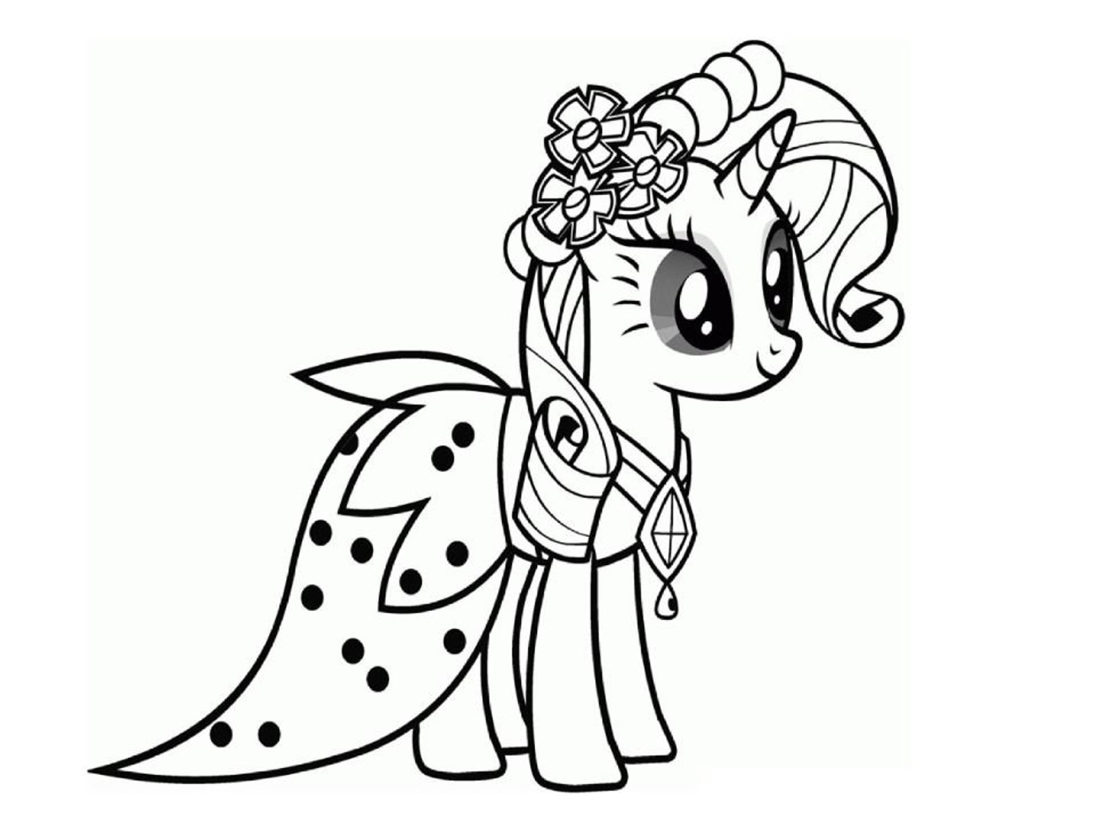 My Little Pony Coloring Book + Bonus 100 Princess Coloring Pages - Etsy