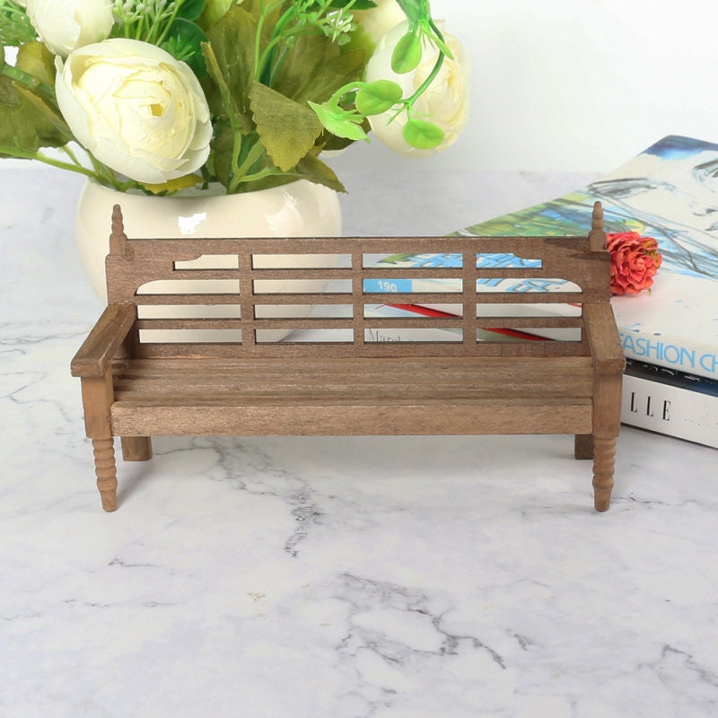 Slatted Bench - Etsy