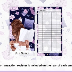 Cash Envelope Set Planner Budgeting Set Budget Binder Envelopes Cash ...