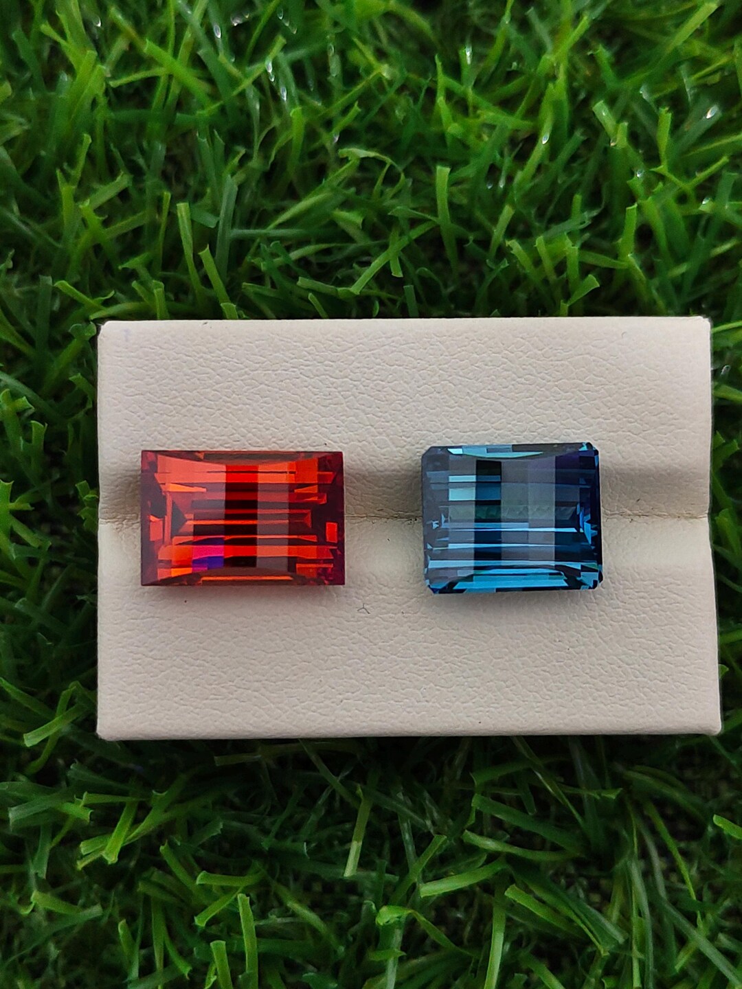 Pixel Cut Loose Colourful Zirconia Gems, Zircon Gemstones, Craft ...
