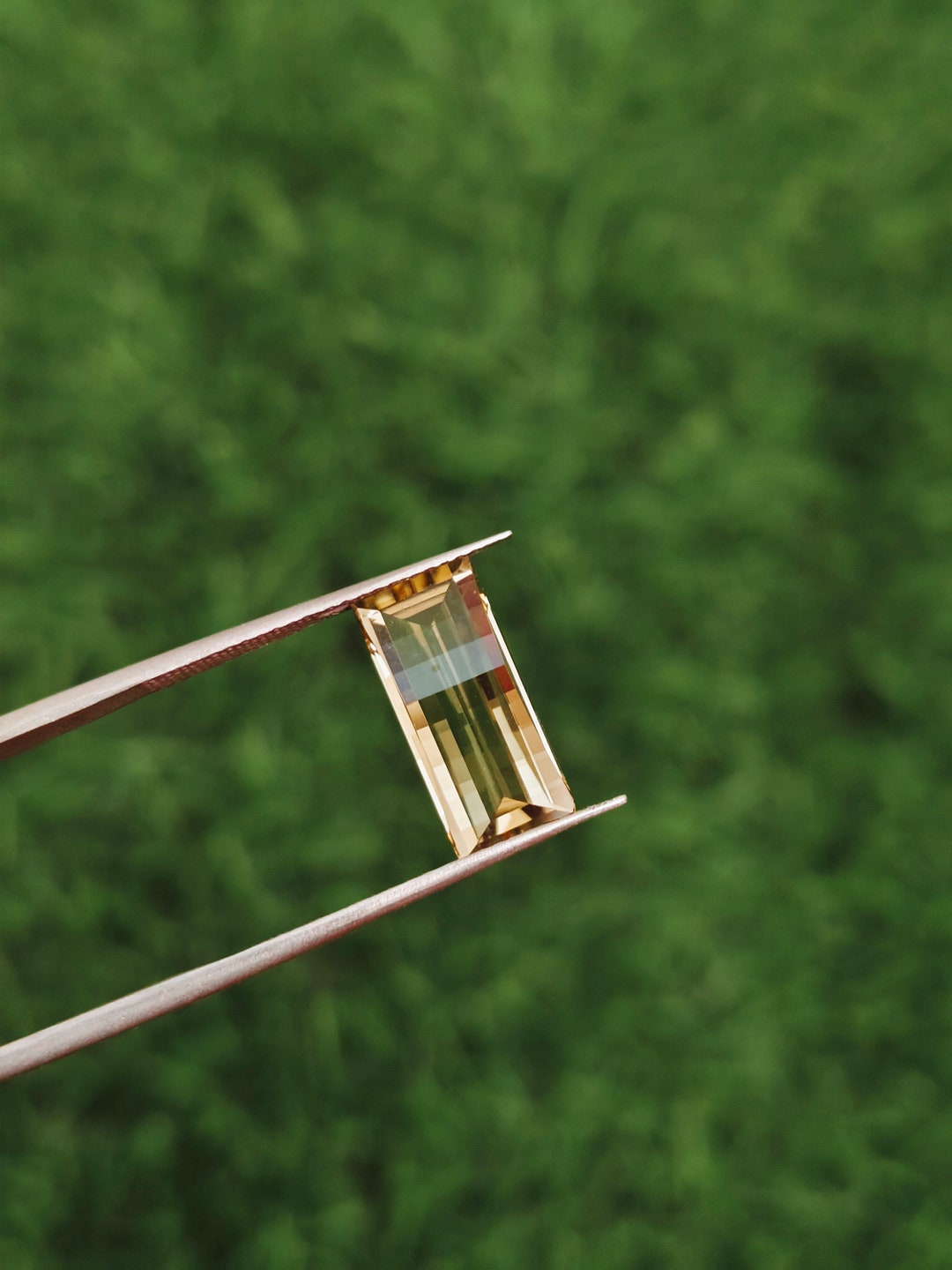 Pixel Cut in Lemon Quartz 6×14 Mm Pixel Cut Gemstone Faceted Stone ...