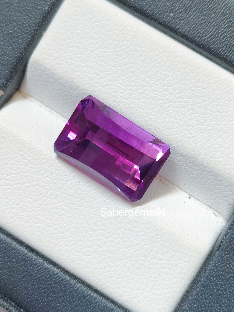 Pixel Cut Amethyst Gemstone: February Birthstone, Jewelry Making ...