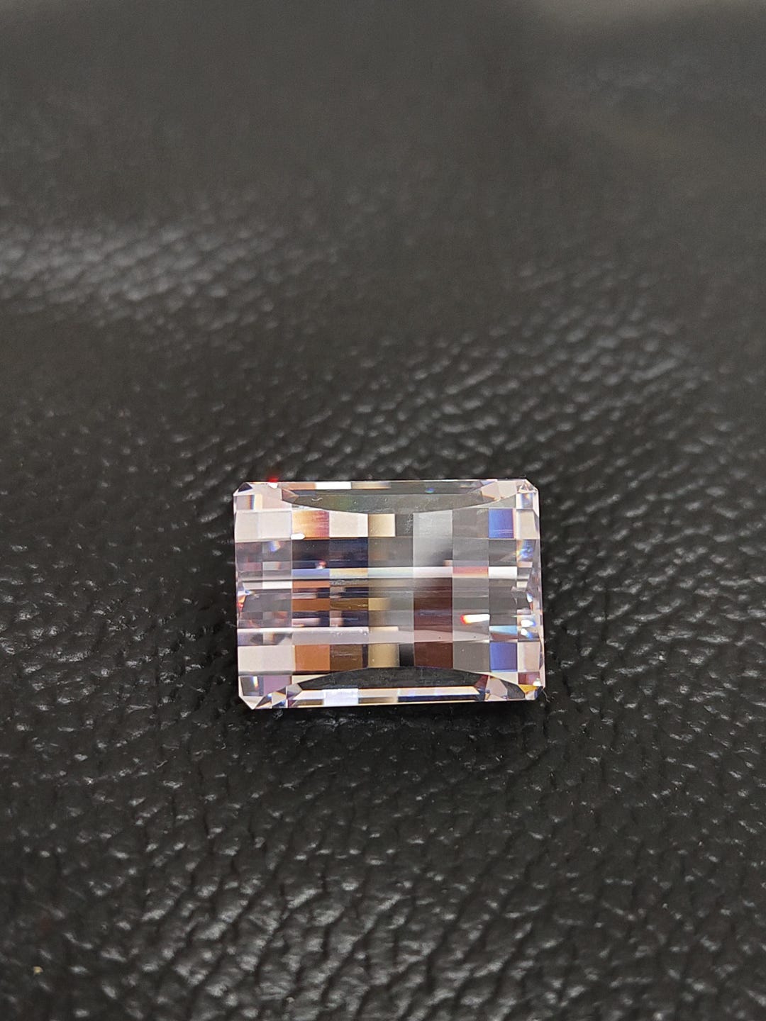 Pixel Cut off White Cubic Zirconia Zircon Sparkling Zircon Loose Handmade Gemstone for Jewelry ...