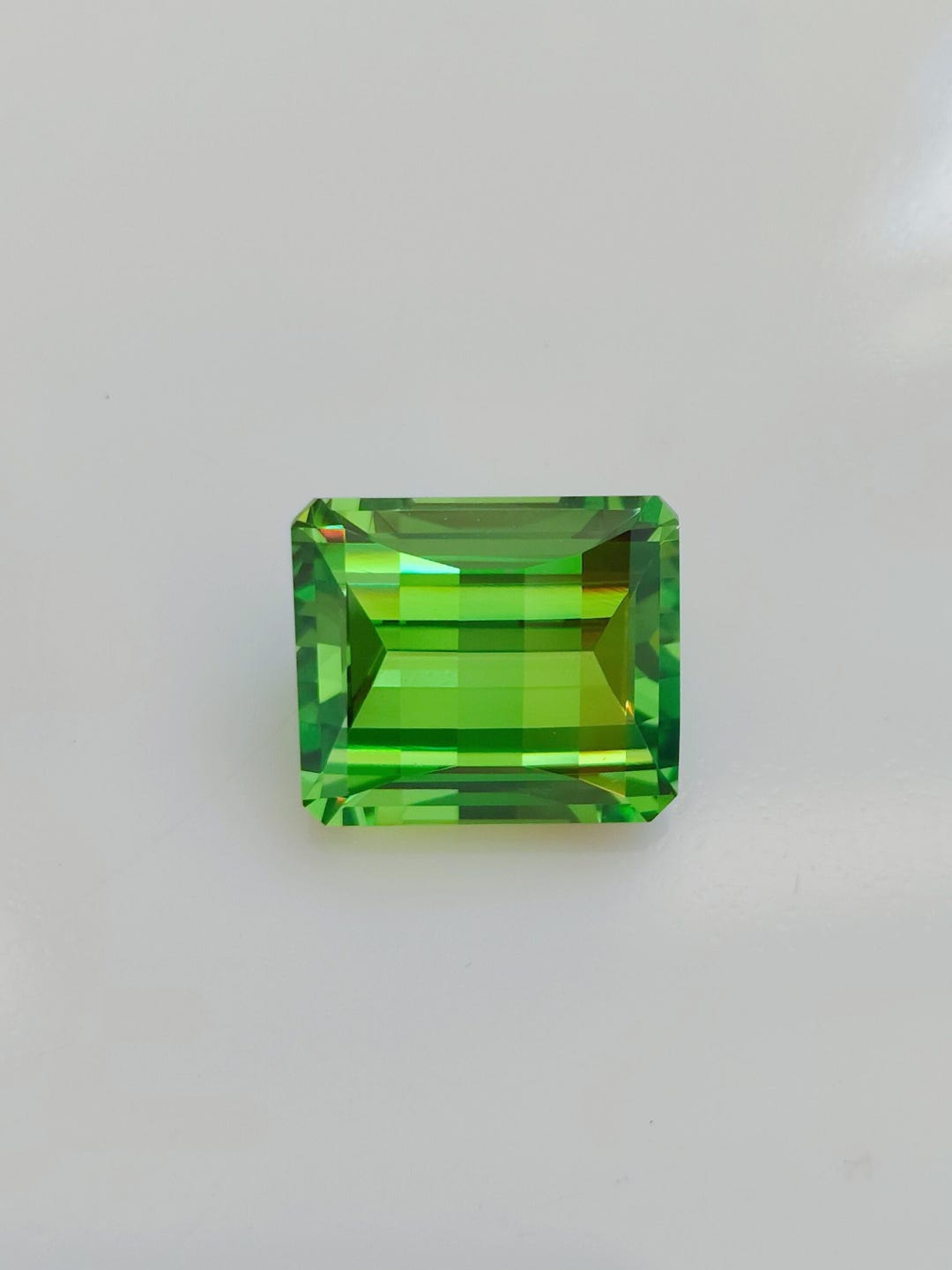 Pixel Cut Zirconia Gemstone: Rectangle CZ Jewelry Stone (12x14mm) - Etsy