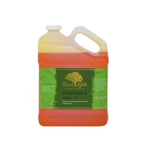 CALENDULA INFUSED OIL 100% Pure Cold Pressed Organic Natural by Liquid ...