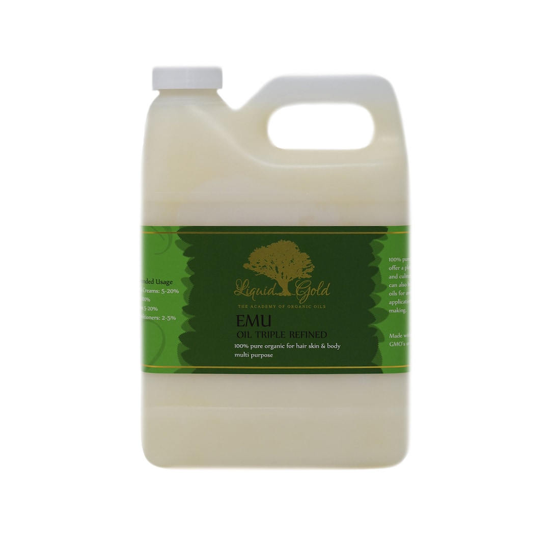 AUSTRALIAN EMU OIL 100% Pure Triple Refined Organic Natural by Liquid ...