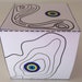 Printable Evil Eye Gift Box | Cube Box Template | DIY Party Favor Box ...