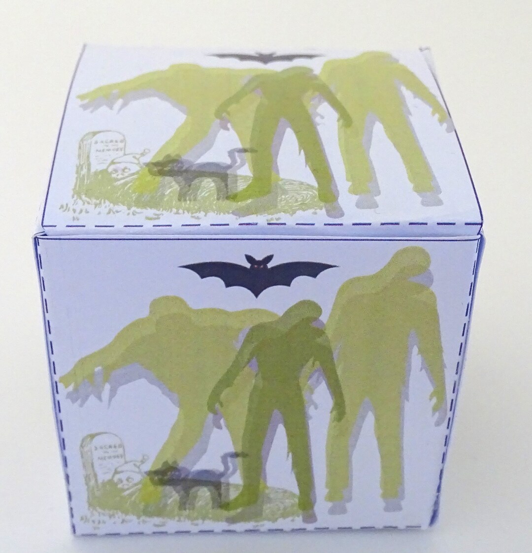 Zombies,box Template,instant Download. - Etsy