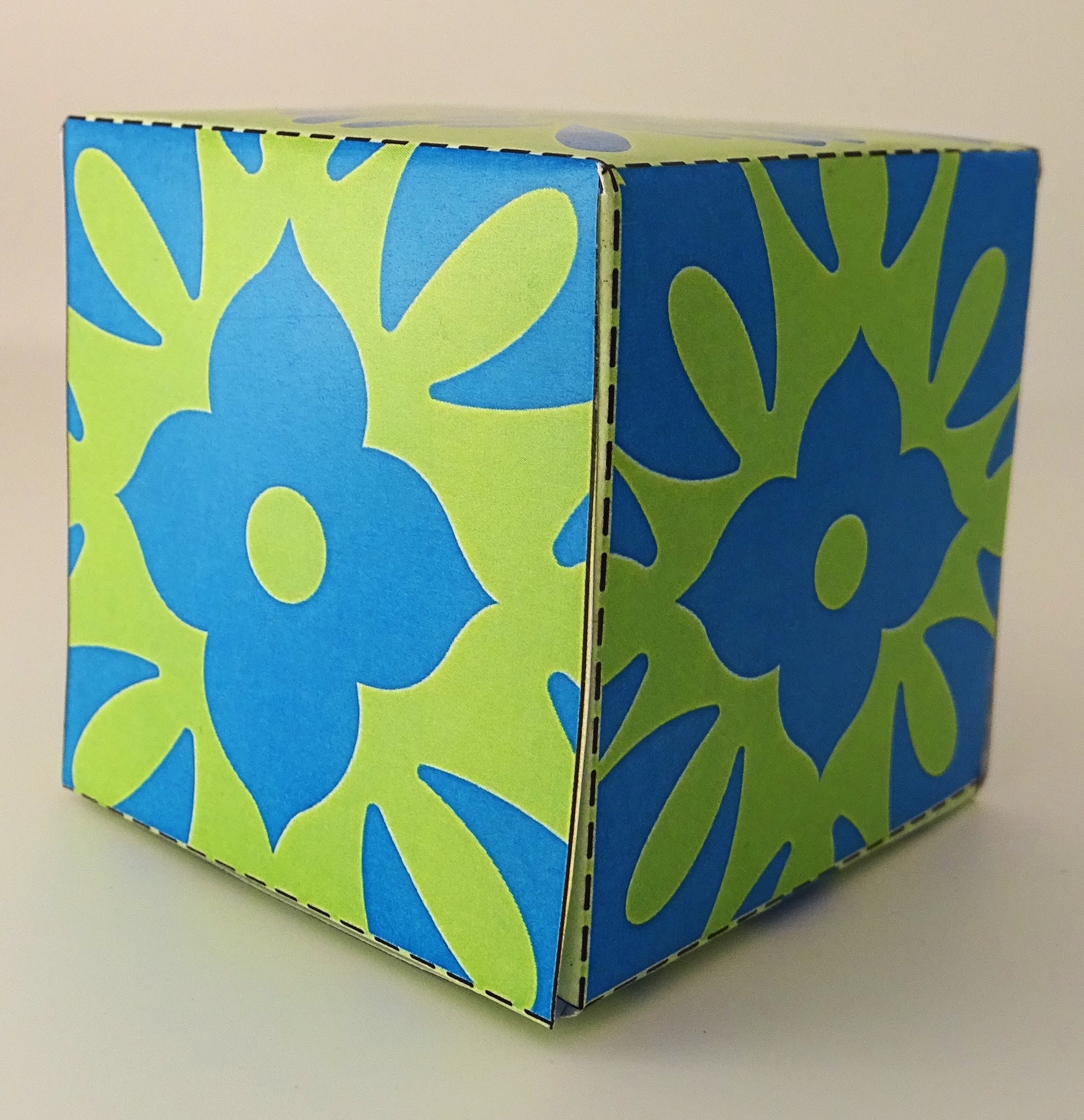 Printable,gift Box Template,with Tile, Mosaic Art Pattern. - Etsy