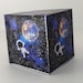 Space,earth and Astronaut Themed,cube Gift Box,for Space and Sky Lovers ...