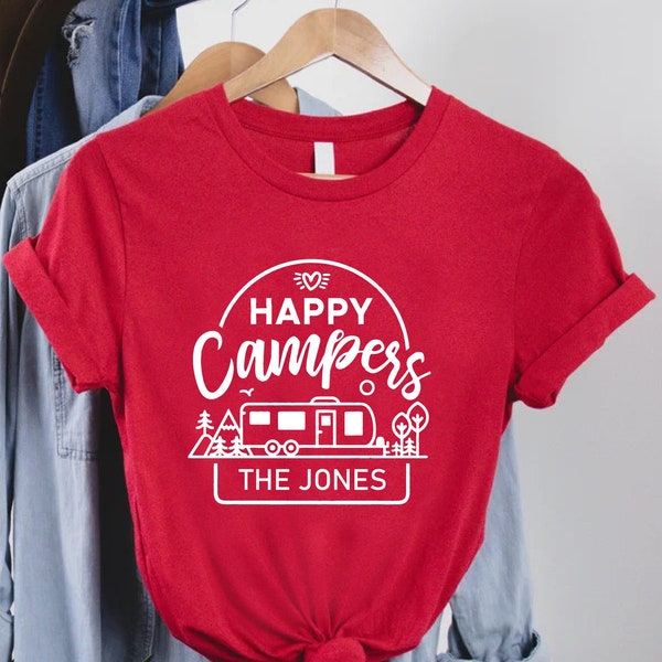 Happy Camper Shirt - Etsy