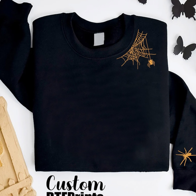 Spider Web Sweater - Etsy