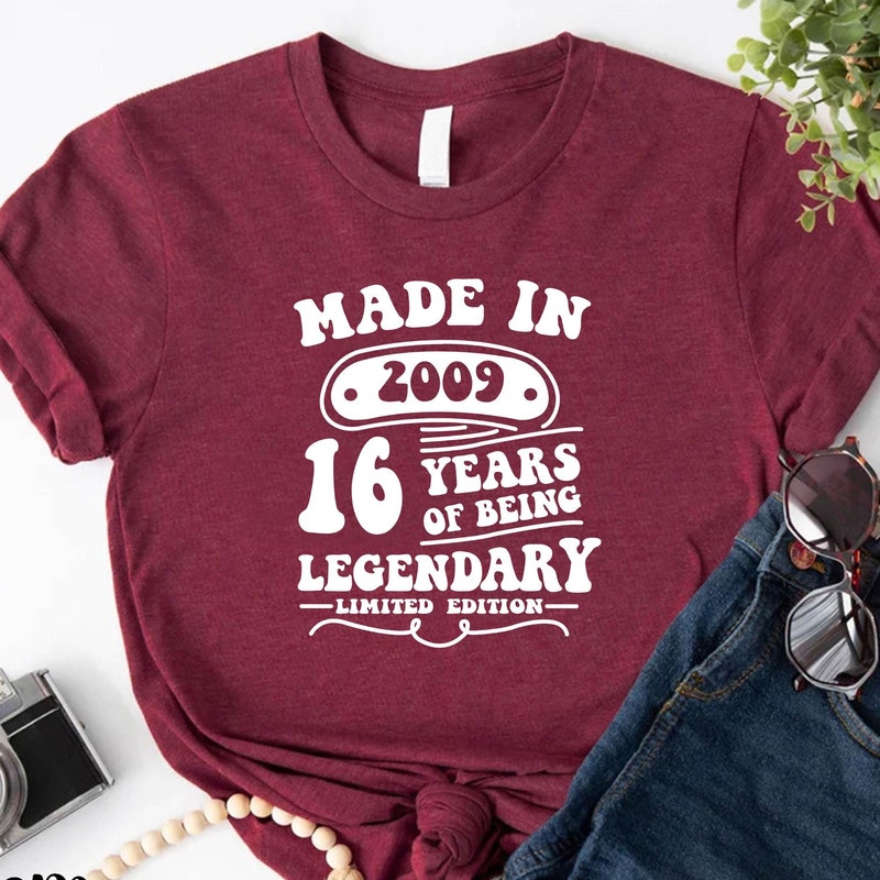 16th Birthday Shirt - Etsy