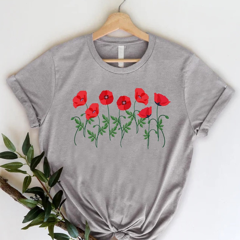 Poppy Flower - Etsy