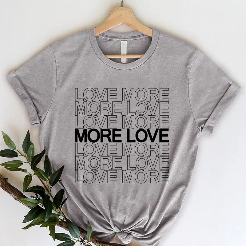 More and More Shirts - Etsy