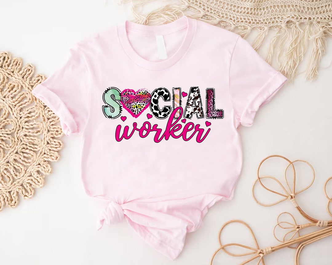 Social Worker Shirt, Social Worker Appreciation Month Gift, Western ...