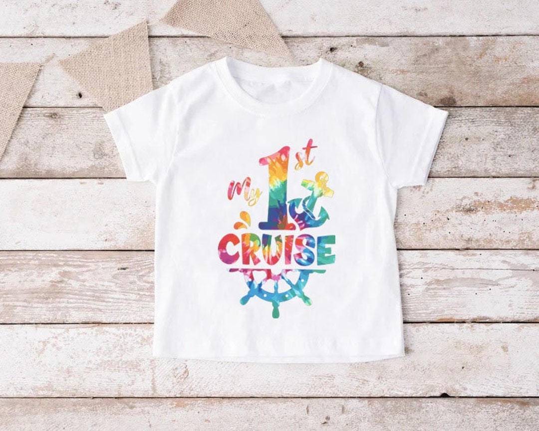 My First Cruise Shirt, Kids First Family Cruise Shirt, 1st Birthday ...