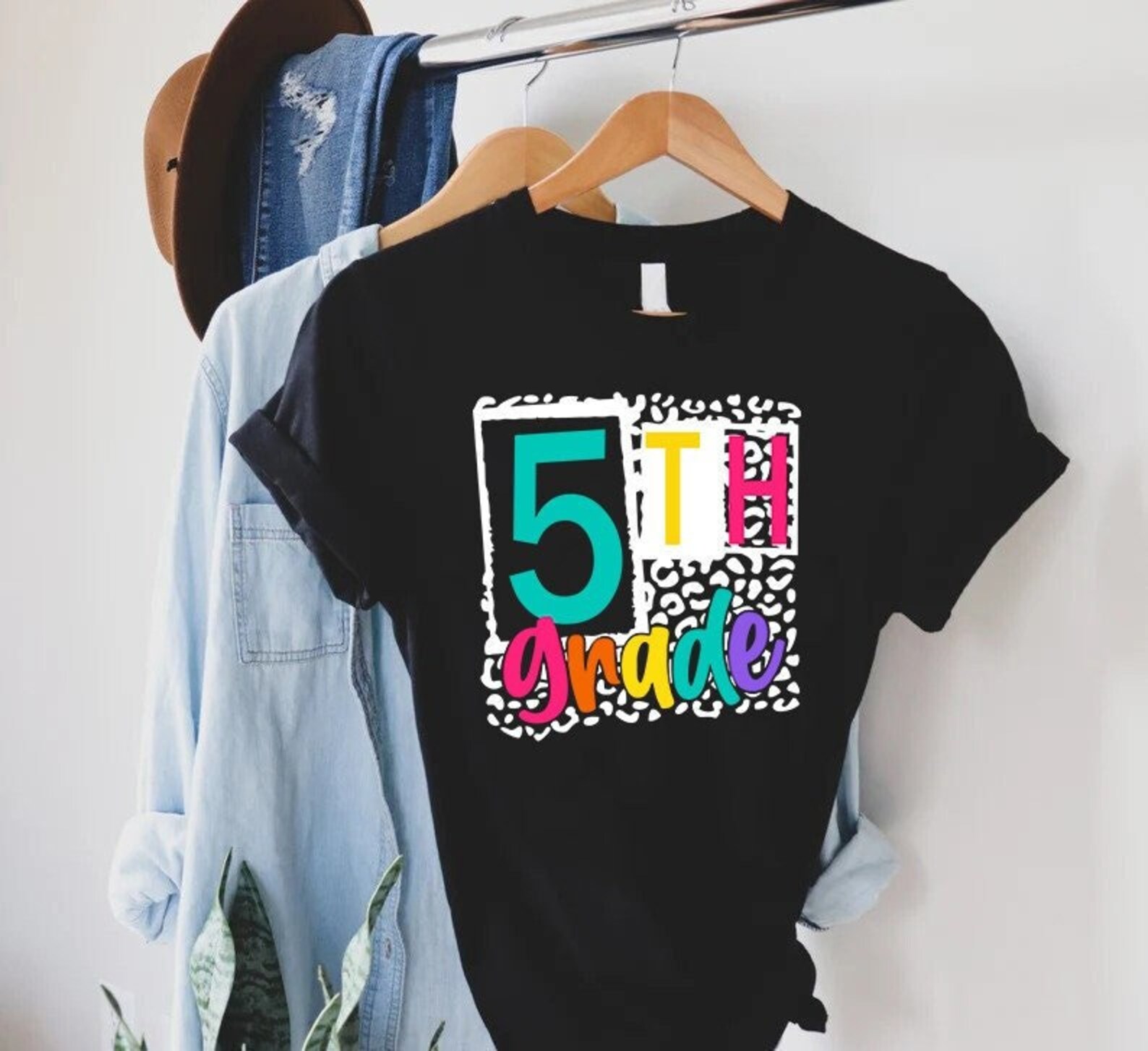 5th Grade Shirt, Fifth Grade Shirt, 5th Grade Gift, First Day of 5th ...