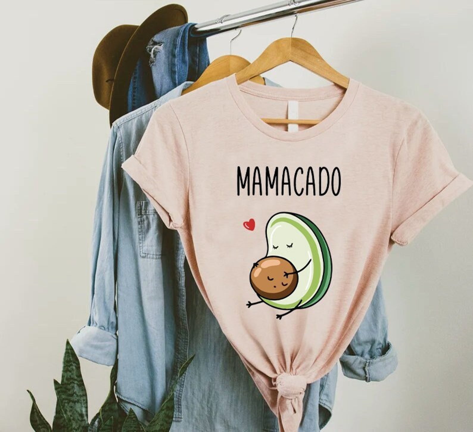 Mamacado Shirt, Mom to Be Shirt, Baby Shower Gift, Pregnancy ...