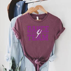 Dance Team Shirt, Dancer Girls Shirt, Dance Team Gift, Dance Lover ...