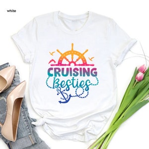 Cruising Besties Shirt,best Friends Cruise Gift, Besties Gone Cruising ...