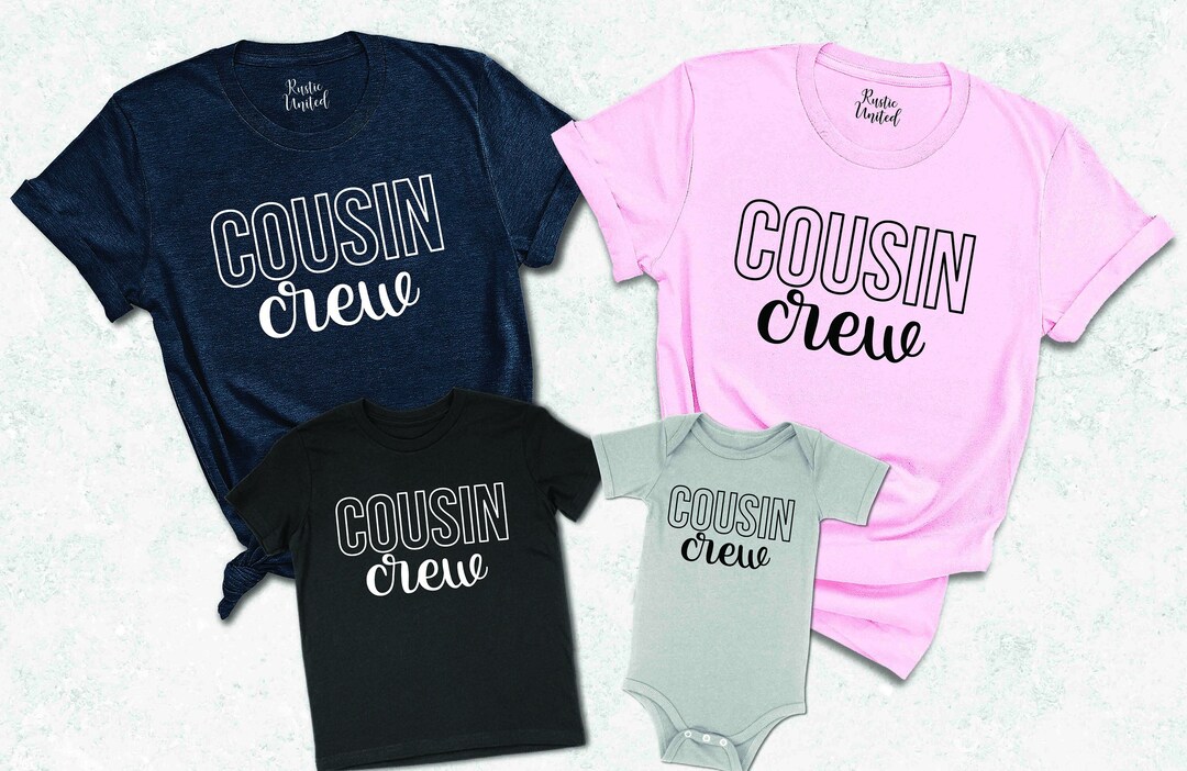 Cousin Crew Shirts, Cousin Shirt, Matching Cousin Shirts, Cousins ...