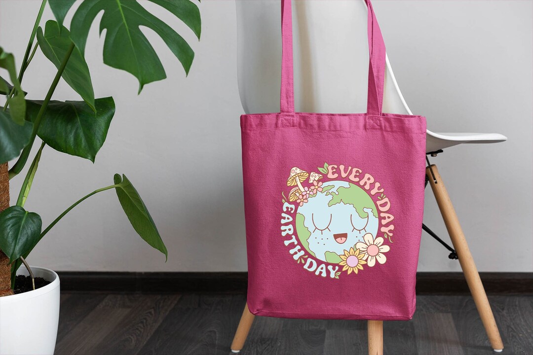 Every Day Earth Day Tote Bag, Earth Day Reusable Grocery Bag,planet ...