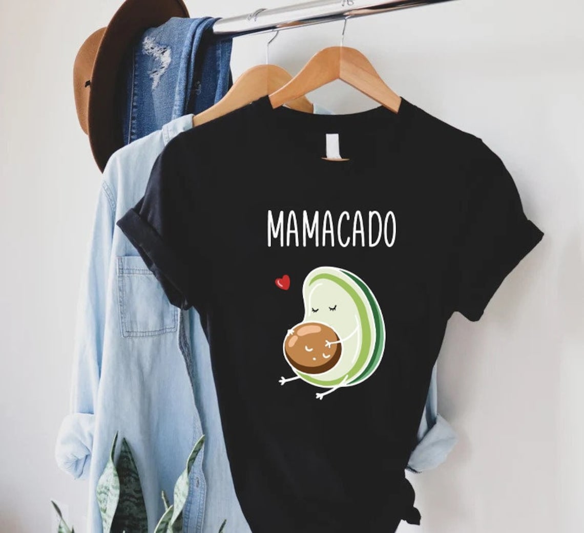 Mamacado Shirt, Mom to Be Shirt, Baby Shower Gift, Pregnancy ...