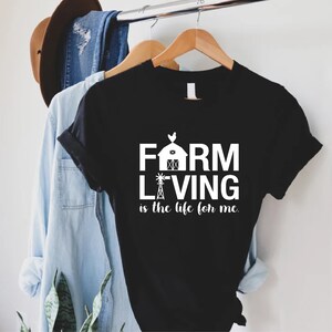Farm Life Shirt, Farmer Gift Tee, Funny Farm Shirt, Country Shirts ...