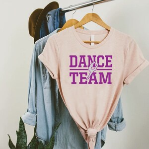 Dance Team Shirt, Dancer Girls Shirt, Dance Team Gift, Dance Lover ...