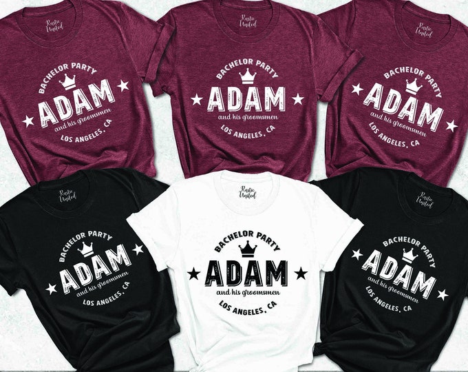 Groom Shirt, Groom Squad Matching Tee,bachelor Party Gift,team Groom ...