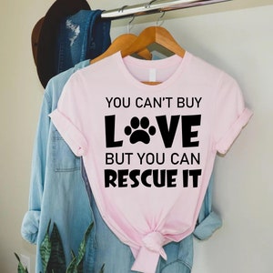 Dog Rescue Shirt, Dog Adoption Shirt, Animal Rescue Shirt, Be Kind to ...