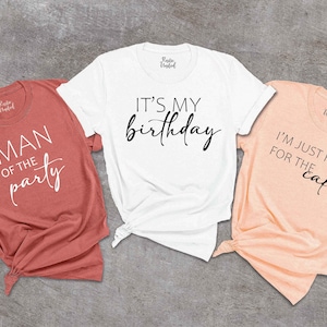 Matching Birthday Party Shirt, Birthday Squad Shirt, Matching Birthday ...