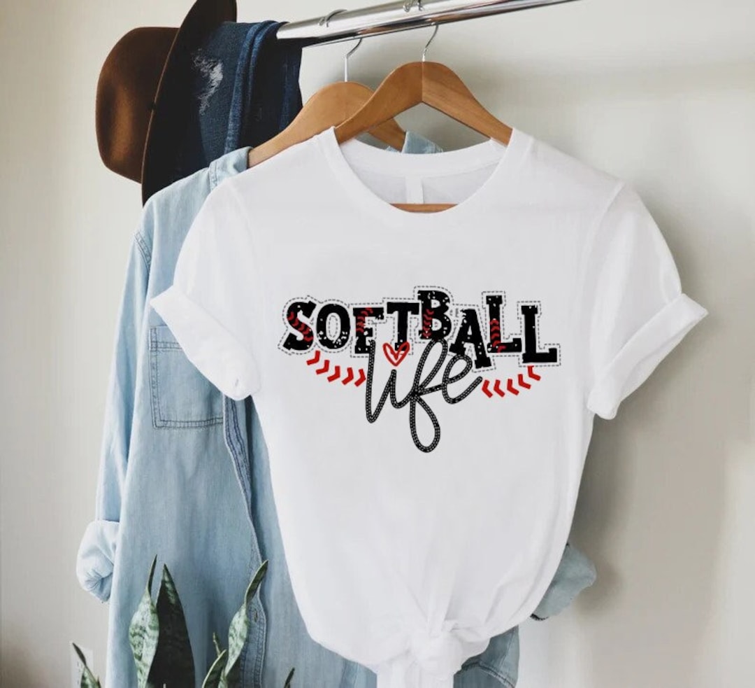 Softball Life Shirt, Softball Lover Gift, Softball Life Gift, Sports ...