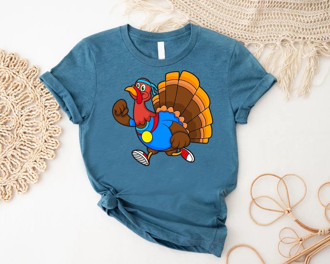 Turkey Shirt, Thanksgiving Trot Shirt, Thanksgiving Gift, Turkey Trot ...