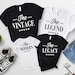 Three Generations Family T-shirt, Generation Shirt for Photo,matching ...