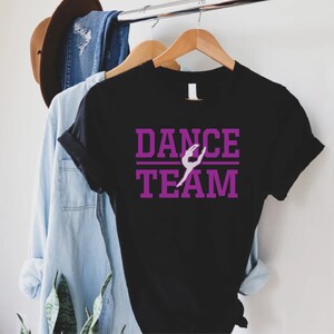Dance Team Shirt, Dancer Girls Shirt, Dance Team Gift, Dance Lover ...