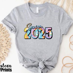 Graduation 2025 Shirt, Senior 2025 Tee, Class of 2025 Gift, High School ...