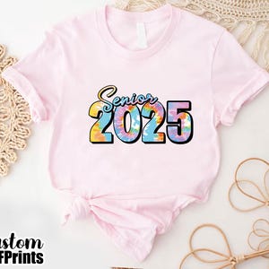 Graduation 2025 Shirt, Senior 2025 Tee, Class of 2025 Gift, High School ...