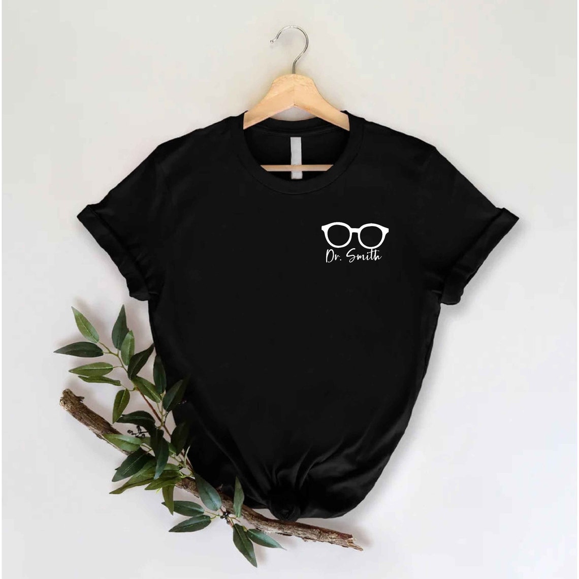 Custom Eyeglass Shirt, Personalized Optician Shirt, Named Gift Shirt ...