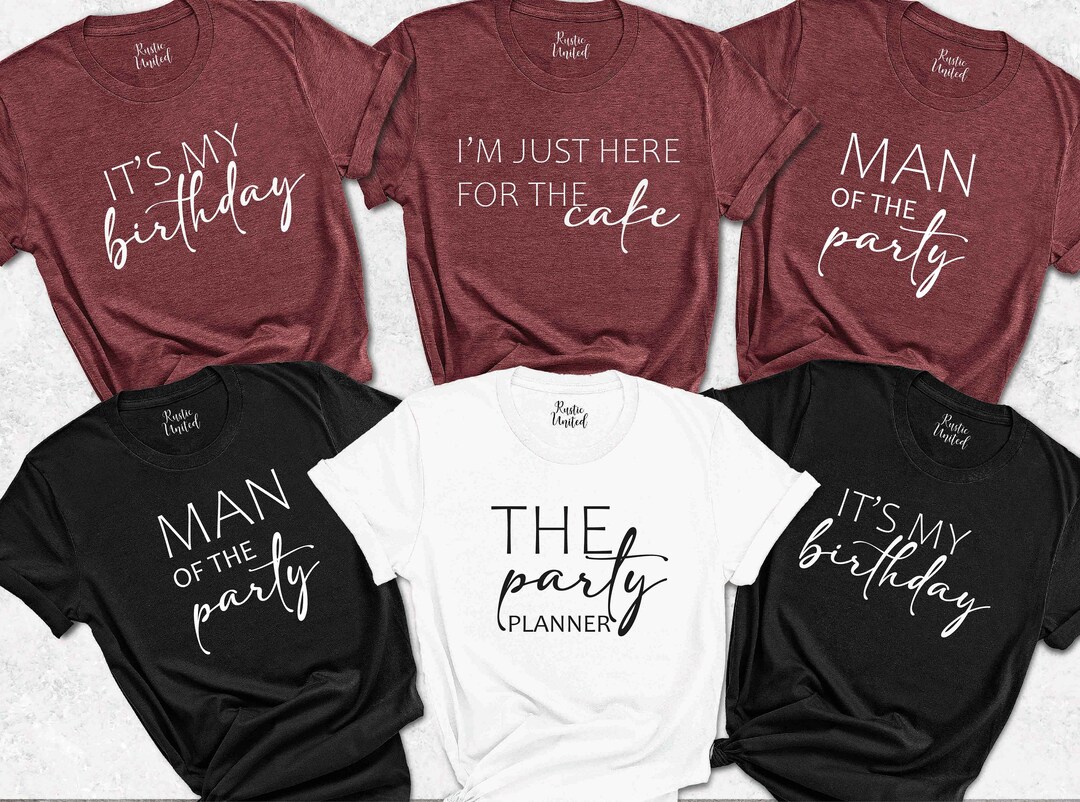 Matching Birthday Party Shirt, Birthday Squad Shirt, Matching Birthday ...