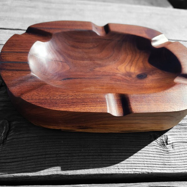 Wooden Ashtray - Etsy