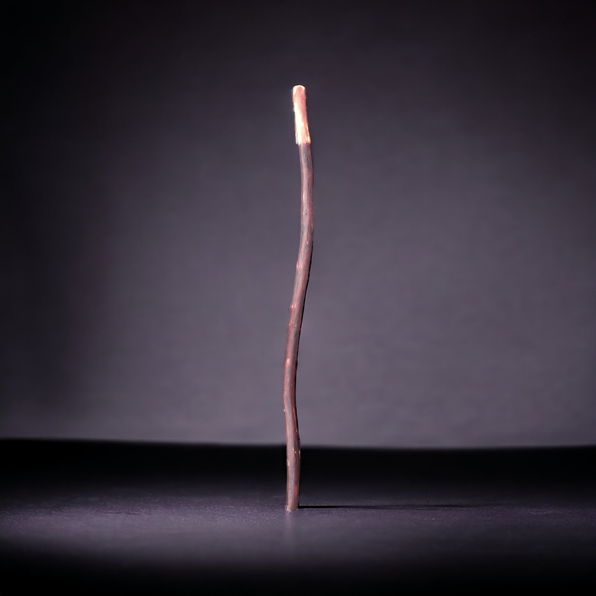 Redwood Handmade Crooked Walking Stick. Rustic Hiking Stick. - Etsy