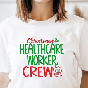 Christmas Health Care Workers Shirt, Medical Crew Xmas, Christmas ...